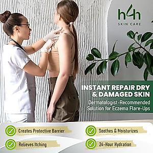 Natural Hemp & Manuka Propolis Ointment – Perfect for Eczema, Psoriasis, and Dry Skin Relief Intense Moisturizing & Deep Hydration – Eco-Friendly, Dermatologically Tested & Recommended