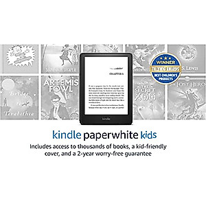 Kindle Paperwhite Kids (8 GB) – Made for reading - access thousands of books with Amazon Kids+, 2-year worry-free guarantee