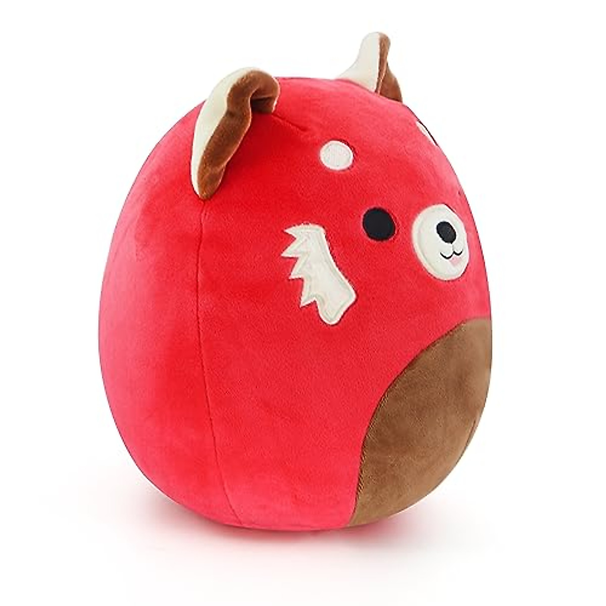 CNAANA Red Panda Plush Pillow,Chubby Red Panda Stuffed Animal Creative Gift, Gift for Kids and Adults,Bedtime & Playtime for Kids (Red Panda-B)