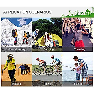 Solar Panel - Camping Solar Panel 10W with USB Port Waterproof Foldable Camping Travel Charger