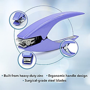 Clipperpro Omega Select Fingernail Clipper - Senior Finger Nail Clippers for Women and Men | Ergonomic Nail Cutter Clipper with 180 Degree Swivel Head | Sharp, Durable Thick Nail Clippers