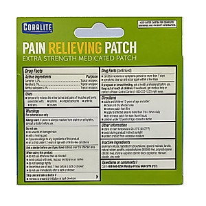 Coralite Muscle Joint Pain Relief Patch