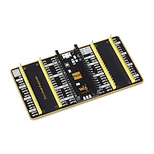 Dual GPIO Expander for Raspberry Pi Pico Microcontroller Board Two Sets of Standard Raspberry Pi Pico GPIO 2x20 Male Headers for Connecting More Expansion Modules