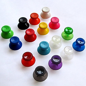 OSTENT 6 x Colorful Analog Stick Cap Replacement for Microsoft Xbox One Controller - Color Yellow