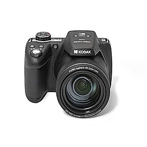 KODAK PIXPRO Astro Zoom AZ528-BK 16 MP Digital Camera with 52x Optical Zoom 24mm Wide Angle Lens 6 fps Burst Shooting 1080P Full HD Video Wi-Fi Connectivity and a 3" LCD Screen (Black)