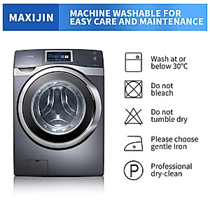 MAXIJIN Velvet Ottoman Slipcover Oversized Stretch Square Rectangle Footstool Slipcover Folding Storage Ottoman Covers for Living Room with Elastic Bottom (Ottoman X-Large, Dark Coffee)