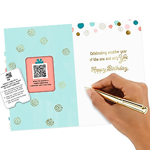 Hallmark Personalized Video Birthday Card, You Are Amazing (Record Your Own Video Greeting)