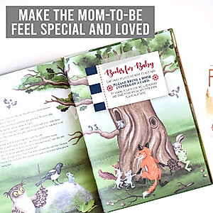 25 Baby Shower Book Request Baby Shower Guest Book Alternative - Nautical Baby Shower Invitation Inserts, Books For Baby Shower Request Cards, Bring A Book Instead Of A Card, Baby Shower Book Request