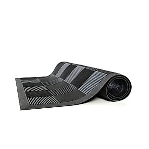 Guardian Floor Protection PARQUET2X3 Parquet Wiper Scraper Outdoor Floor Mat, Rubber, Black, 2' Length, 3' Width