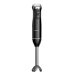 Highland Handheld Immersion Mixer, Black and Stainless Steel