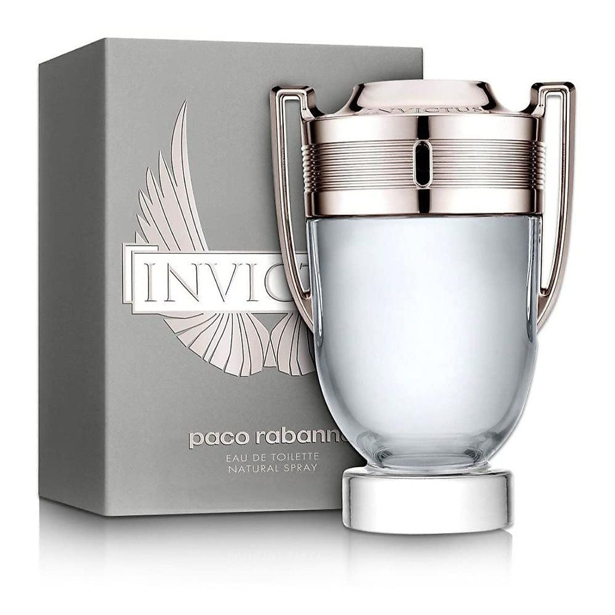 Paco Rabanne Invictus by Paco Rabanne for Men Eau De Toilette Spray 3.4 Oz