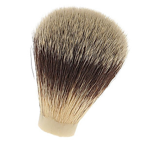 Jojomis Nylon Shaving Brush Knots for Men Salon Hair Ramoval Cutting - 2.0x6cm