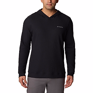 Columbia Men's Pitchstone Knit Hoodie, Black, X-Large