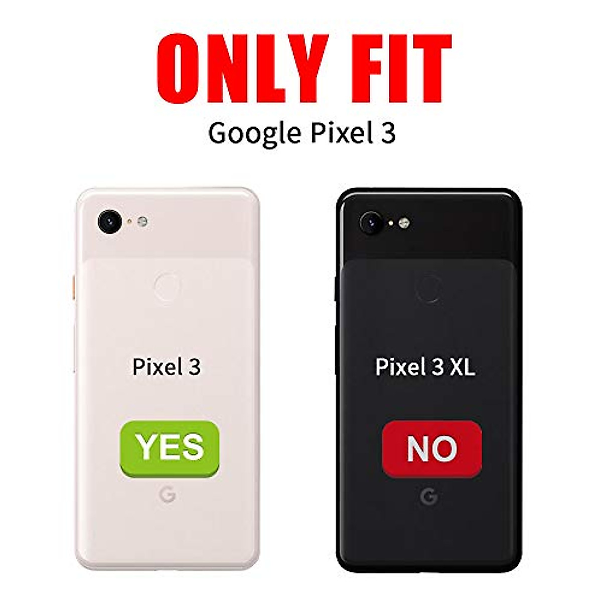 for Google Pixel 3 Case,Slim Thin Soft Skin Flexible TPU Rubber Gel Shock Absorption Anti-Scratch Lightweight Carbon Fiber Protective Cases Cover for Google Pixel 3 (Brushed Black)