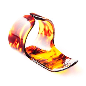 Jim Dunlop 9010R Shell Plastic Fingerpicks, Medium, 12/Bag