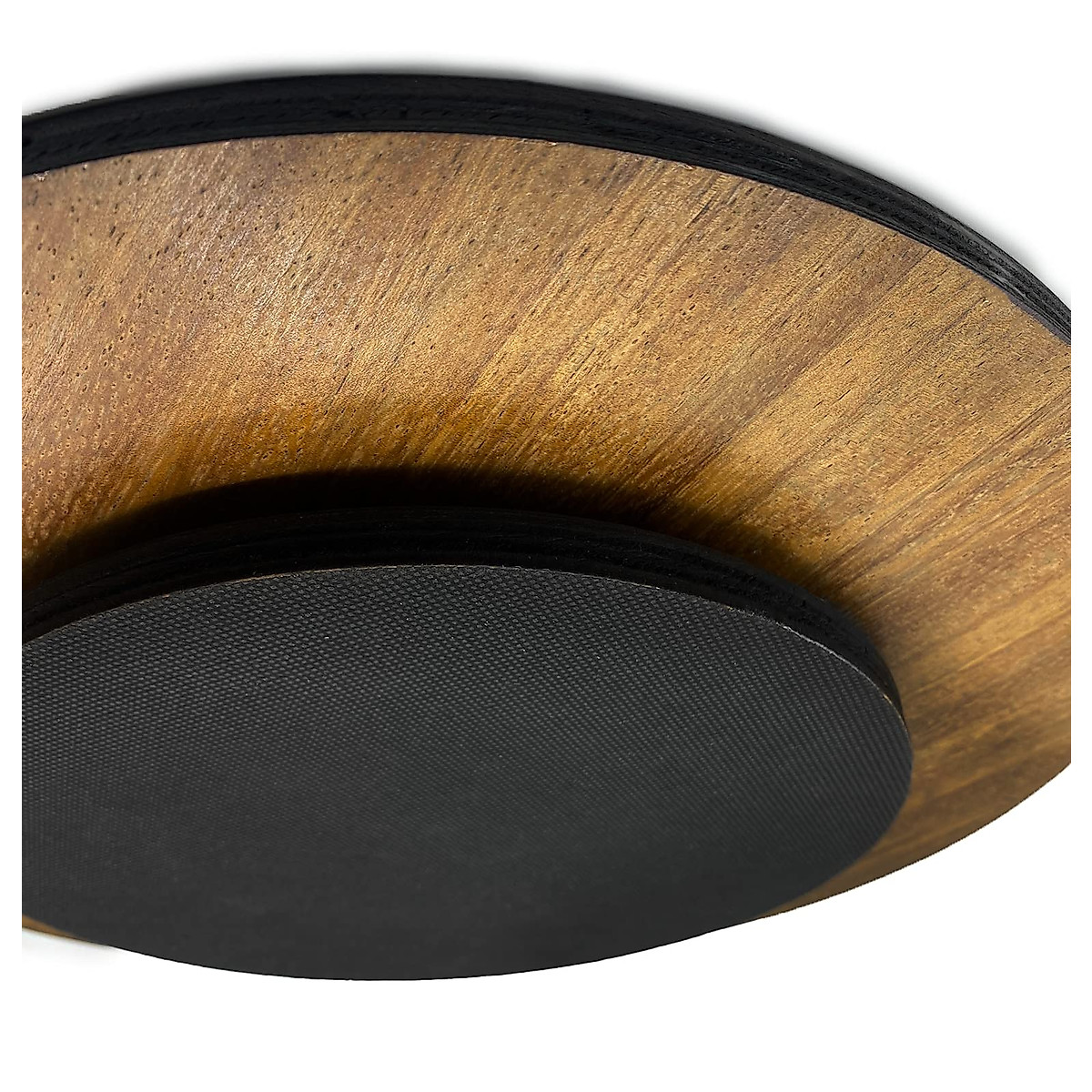 Handcrafted Wooden LAZY SUSAN Turntable, 14 or 18 Inch - Made in Mexico - Line: Italian Orange (14 or 18 inches)