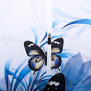 Women Cycling Jersey Half Zipper Bicycle Bike Breathable Short Sleeve Shirt Clothing Tops