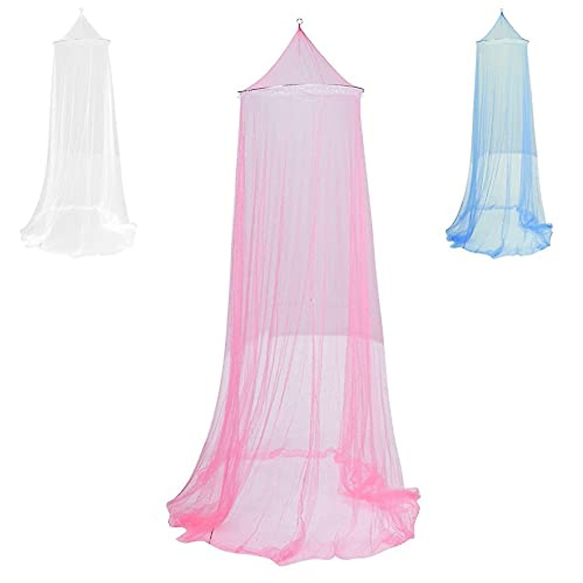 Tatoonly Superjiuex Summer Canopy Mosquito Net Breathable Children Kids Bedding Mosquito Net Baby Girls Bed Cover Bed Canopy for Kids