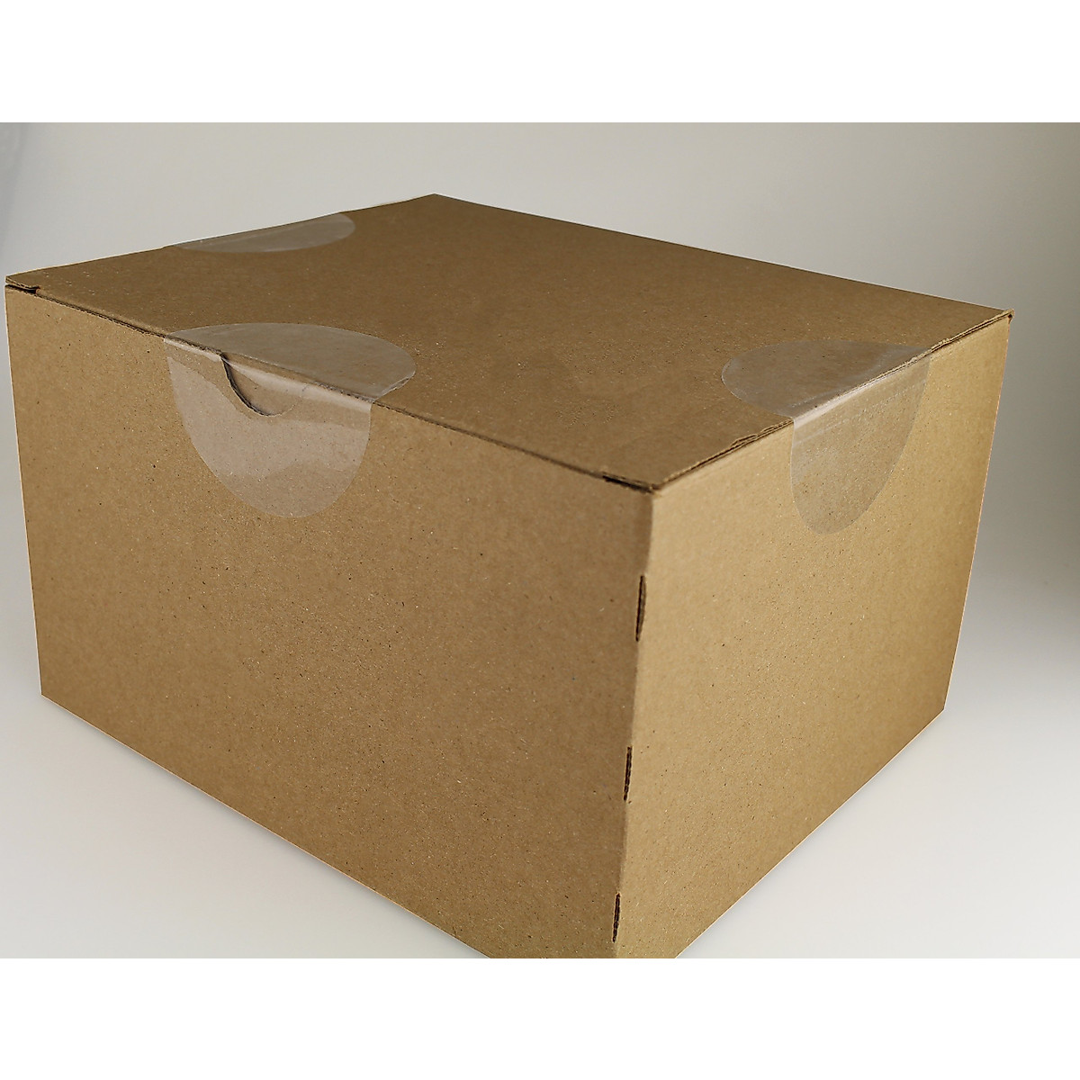 ChromaLabel 3 Inch Clear Round Wafer Seals, 500 per Roll