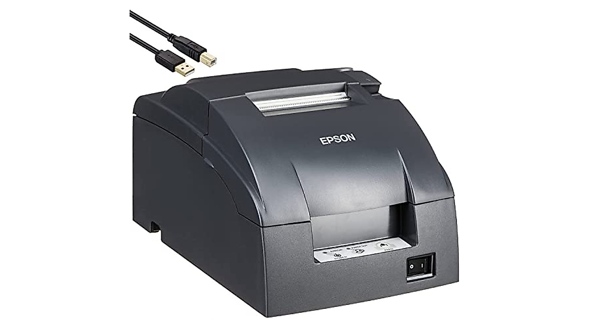 Epson TM-U220B Dot Matrix POS Printer - Fast & Versatile Printing