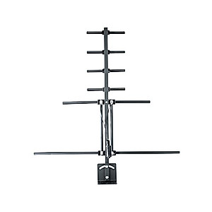 Channel Master STEALTHtenna Digital HDTV Directional Outdoor TV Antenna - VHF, UHF Aerial with Adjustable Angle Bracket for Mast Pole or Vertical Surface Mounting Outside or in Attic - CM-3010HD