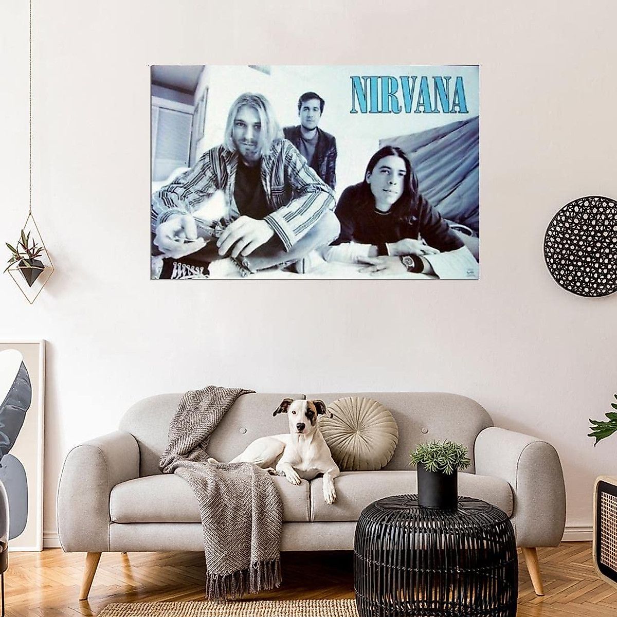 530532 Nirvana Kurt Cobain Dave Grohl Original Rare DECOR WALL 16x12 PRINT POSTER