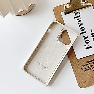 Cocomii Square Case Compatible with iPhone 13 Mini - Silicone, Slim, Matte, Soft Touch, Microfiber Lining, Fingerprint Resistant, Anti-Scratch, Shockproof (Chalk Pink)