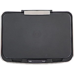 Hanover Home 33-in. Tall Hands-Free Steel Trash Can with Fingerprint-Resistant Finish and Soft-Close Motion Sensor Lid for Kitchen - 13.2 Gallons (50 Liters) in Black