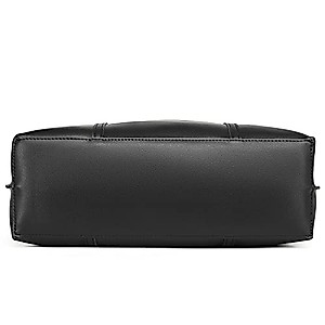 Tote Bag for Women Soft Leather Large Purses Handbags Lightweight Satchel Bag Travel Purses Daily Shoulder Bag (Blue)