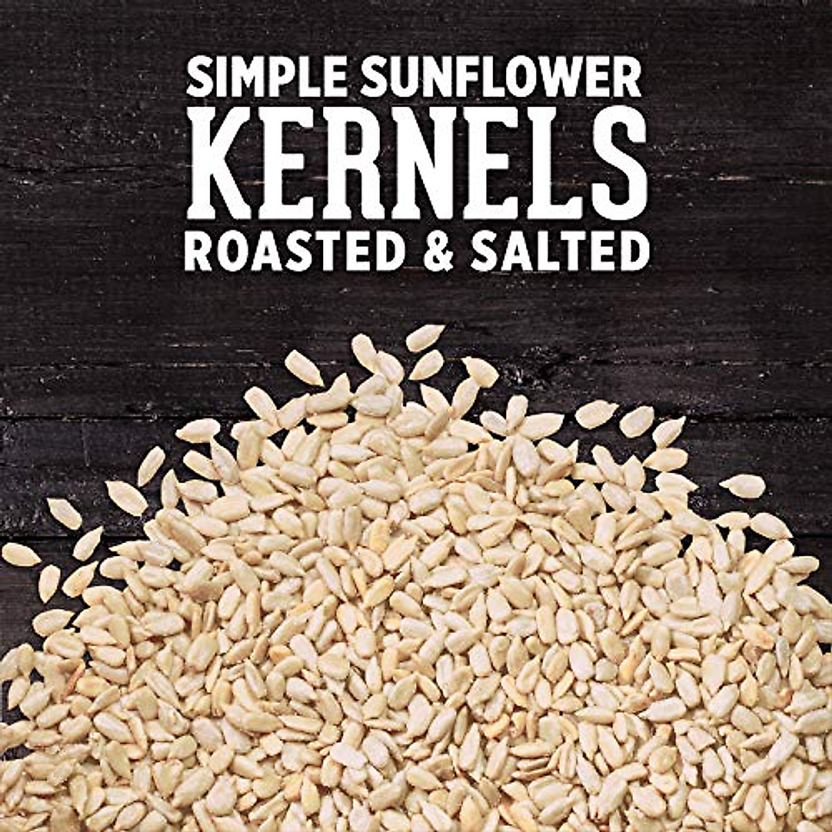 DAVID Roasted and Salted Original Sunflower Kernels, 3.75 oz, 12 Pack