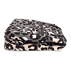PackIt Freezable Hampton Lunch Bag, Wild Leopard Gray, Built with EcoFreeze Technology, Collapsible, Reusable, Zip Closure with Front Pocket and Shoulder Straps, Perfect for Tweens and Adults