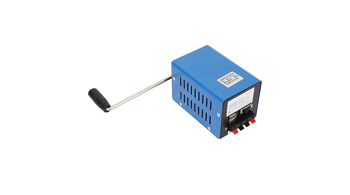 Hand Crank Generator, 20W 3V-15V High Power Hand Crank Charger Portable ...