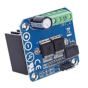 Motor Drive Module Board Module, Double BTS7960 High Current (43 A) H-bridge Driver, High-Power Driver for Smart Car BTS7960 43A Electric Components, Module