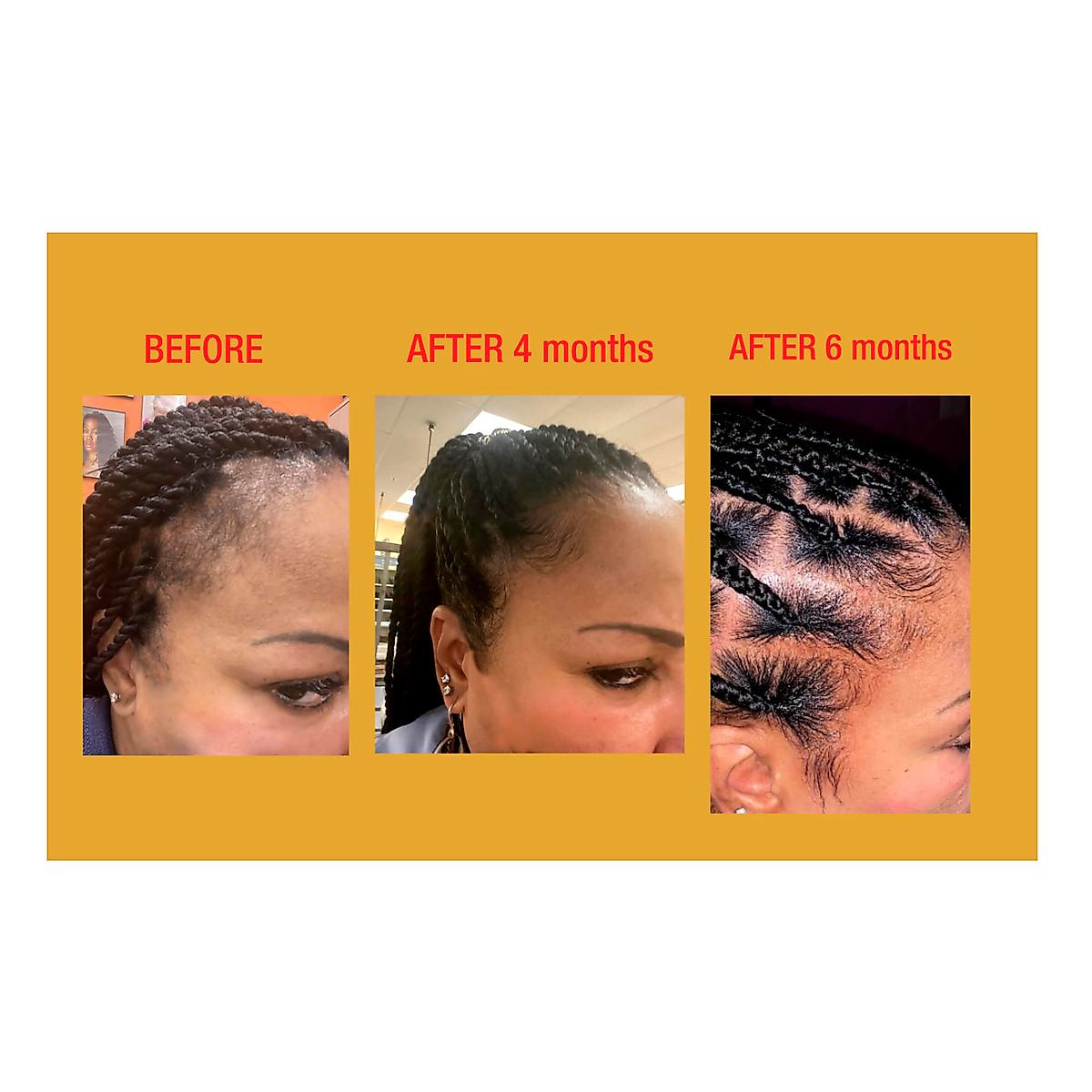 Good2Gro Edge Control Gel - Instant Hold, Moisture Infusion, Shine Boost, Repair, Restore, and Enhance Thicker Edges Growth - Vegan, Cruelty-Free - 4oz