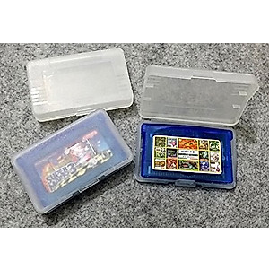 12 Pcs Gameboy Game Cartridge Cases for GBA SP GBM Plastic Dust Protection Covers