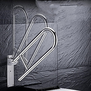 Grab Bars for Bathtubs and Showers, 23.6in Handicap Grab Bars Rails, Easy to Install Shower Grab Bar, Bathroom Safety Rails for Seniors Elderly Disabled