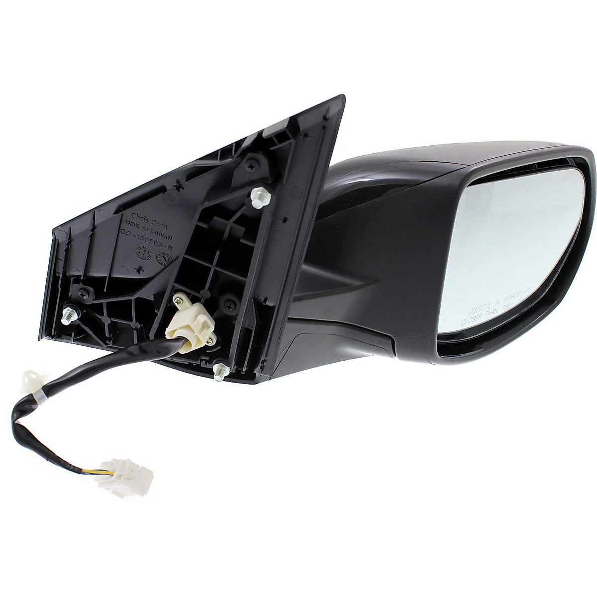 Kool Vue Driver & Passenger Side Power Non-Heated Mirrors for Honda CR-V 2012-2014 Paintable