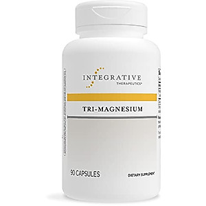 Integrative Therapeutics Tri-Magnesium - Supports Healthy Bones & Teeth* - Supports Cardiovascular & Neurological Function* - Promotes Calm* - 90 Capsules