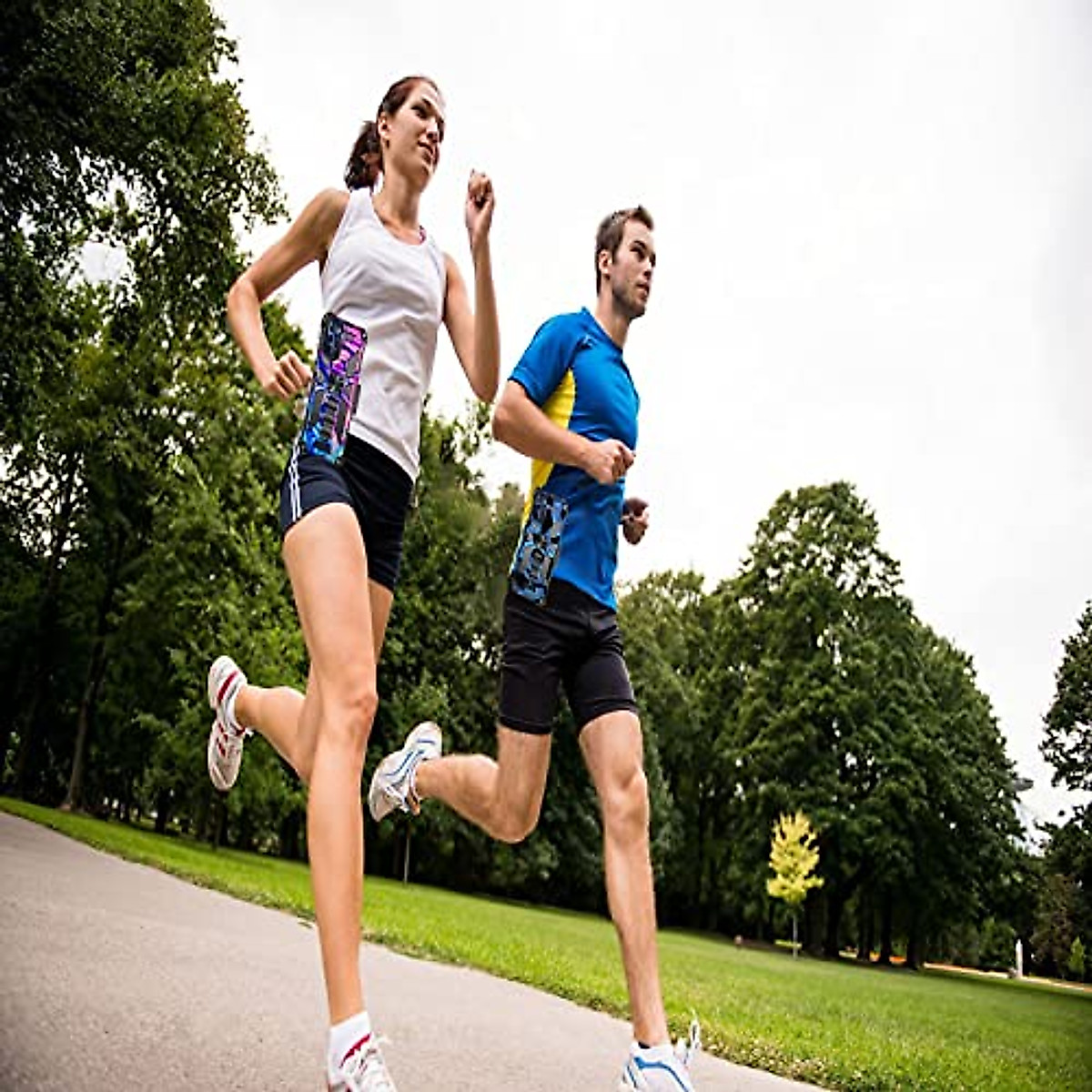 Akimcaliu Military Grade Moto G Stylus 5G 2022 Case - Blue Camo, Shockproof, Kickstand, Belt Clip & Screen Protector