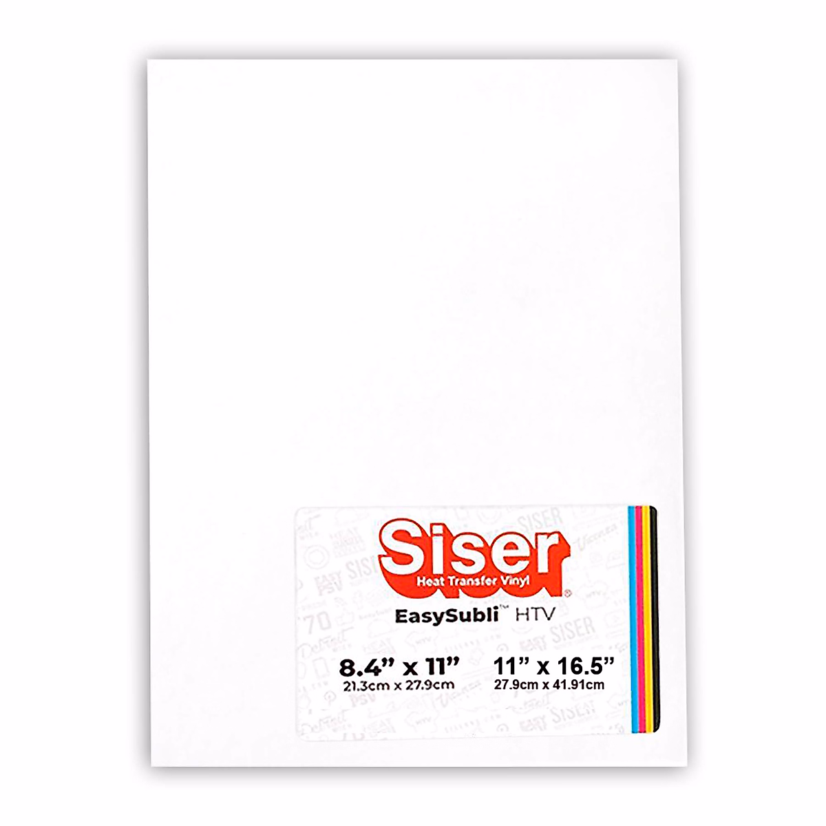 Siser EasySubli Sublimation HTV 8.4 x 11 - 5 Sheets (More Options Available)
