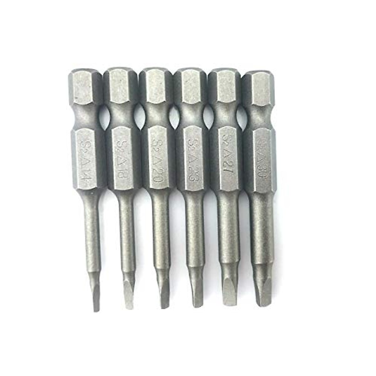 Silverhill Tools ABSTR6 6pc Triangle Head Bit Set (Power Bit Style) TA14, TA18, TA20, TA23, TA27, TA30)