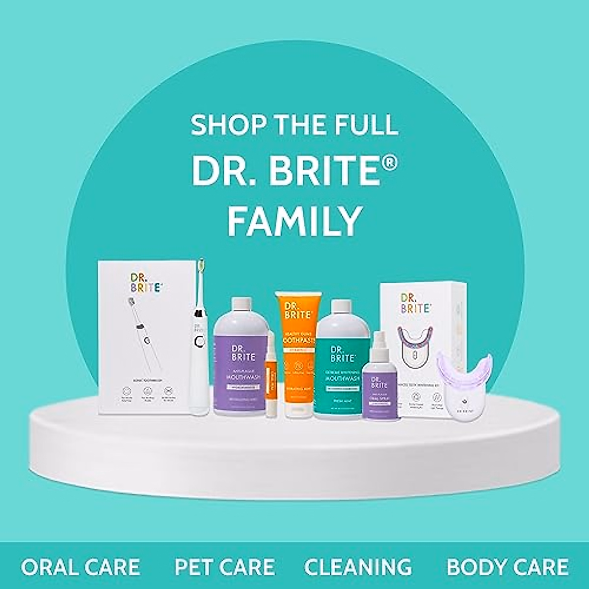 Dr. Brite Whitening Hydroxyapatite Toothpaste, Fluoride and Sulfate Free, Doctor Formulated with Plant-Based Ingredients, Mint, 5 oz - 3 Pack