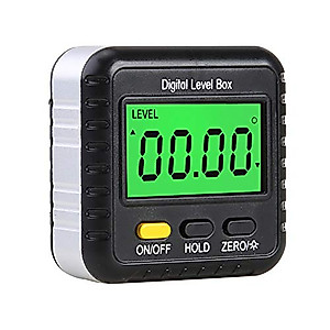 GoolRC Digital Angle Finder Gauge 360 Degree Mini Digital Protractor Inclinometer Magnetic Angle Cube Electronic Level Box with LCD Display for Construction Automobile Repair Carpenter Craftsman Home
