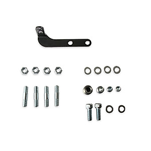 Holley EFI Intake Elbow, Ford Throttle To 4150, Blk