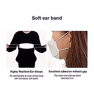 [KF94 Certified] HANMAUM 3D Face Safety Mask for Adult Protection from Fine Dust [100% Made in KOREA] Filter Efficiency ≥ 98% (30 PACK)