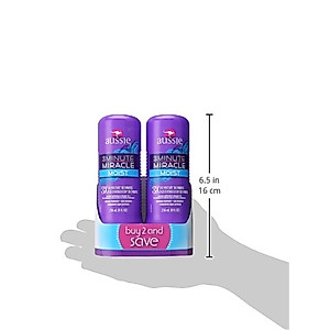 Aussie 3 Minute Miracle Moist Deeeeep Conditioner 8 Ounce (2 Pack)
