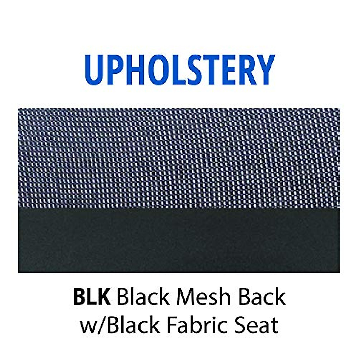 Boss Office Products Budget Mesh Task Chair with Arms in Black