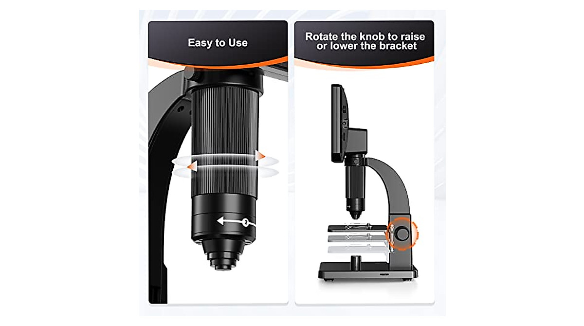 LCD Digital Microscope - 2000X High-Resolution Viewing