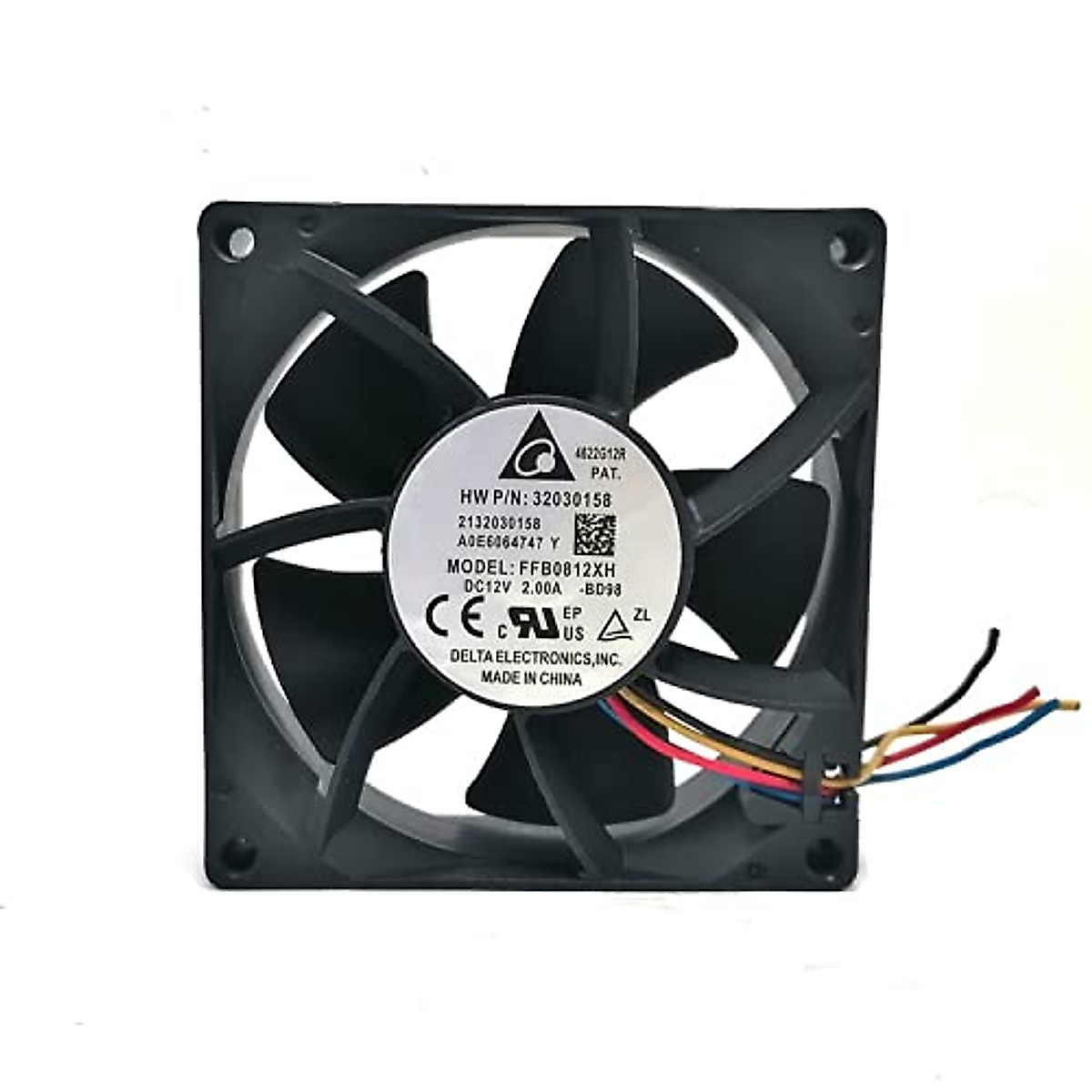 for Delta FFB0812XH 8025 12V 2A 8CM Gale Volume Violent Fan