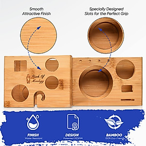 Touch of Mixology Bartender Kit - Bar Set Cocktail Shaker Set - Cocktail Kit Set - Bartending Kit - Bar Essentials for Home Bar Cart Accessories - Perfect Housewarming Gift 14 PC